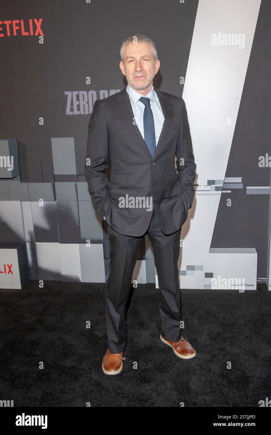 New York, United States. 18th Feb, 2025. Mark Ivanir attends Netflix's ...