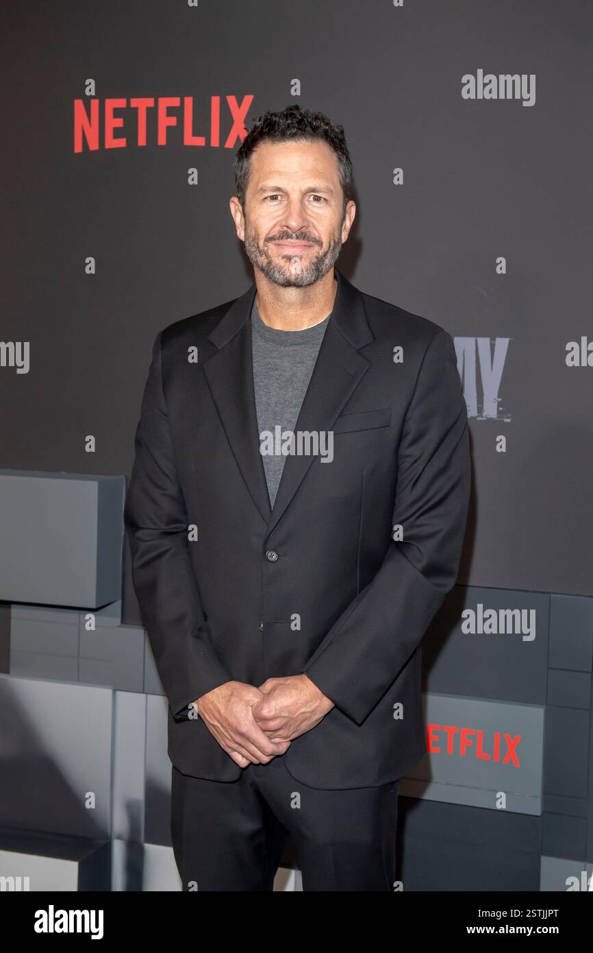 New York, United States. 18th Feb, 2025. Eric Newman attends Netflix's ...