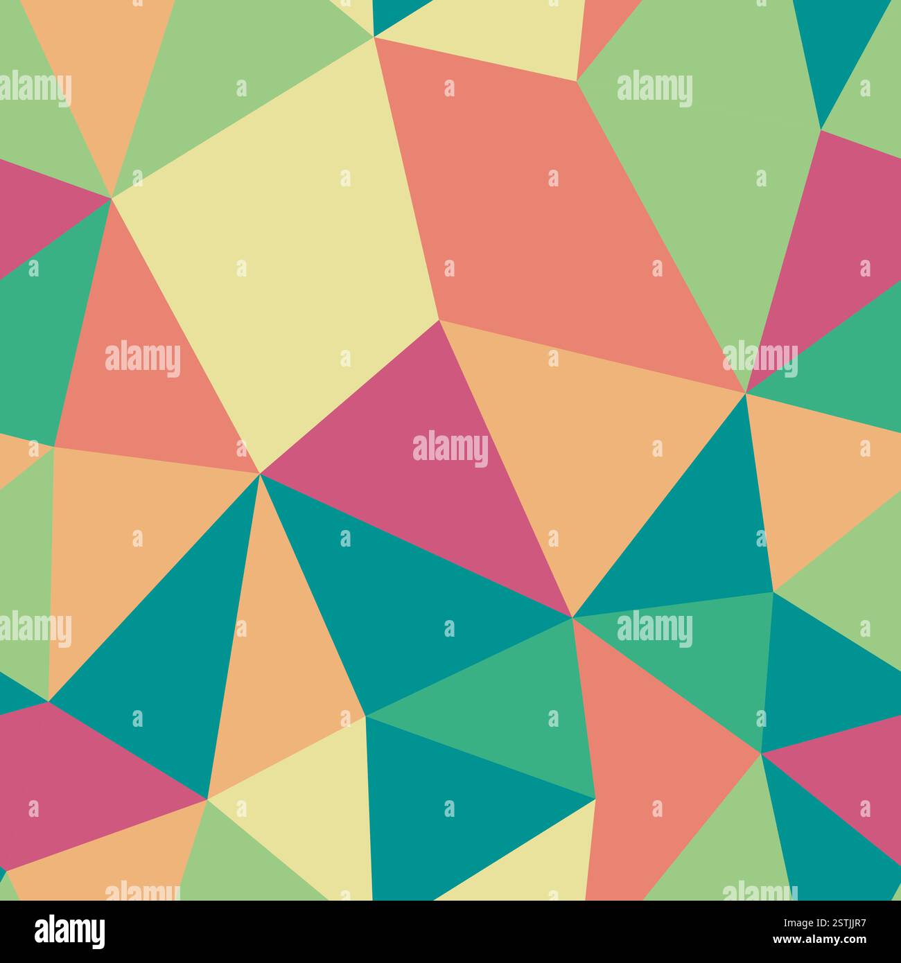 Tileable Abstract Background Medium Triangles Size Repeatable Pattern Trending Vector Tiles