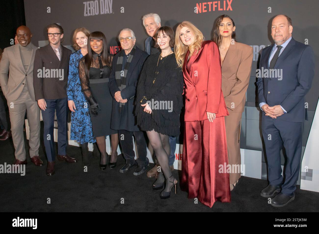 New York, United States. 18th Feb, 2025. (L-R) McKinley Belcher III ...