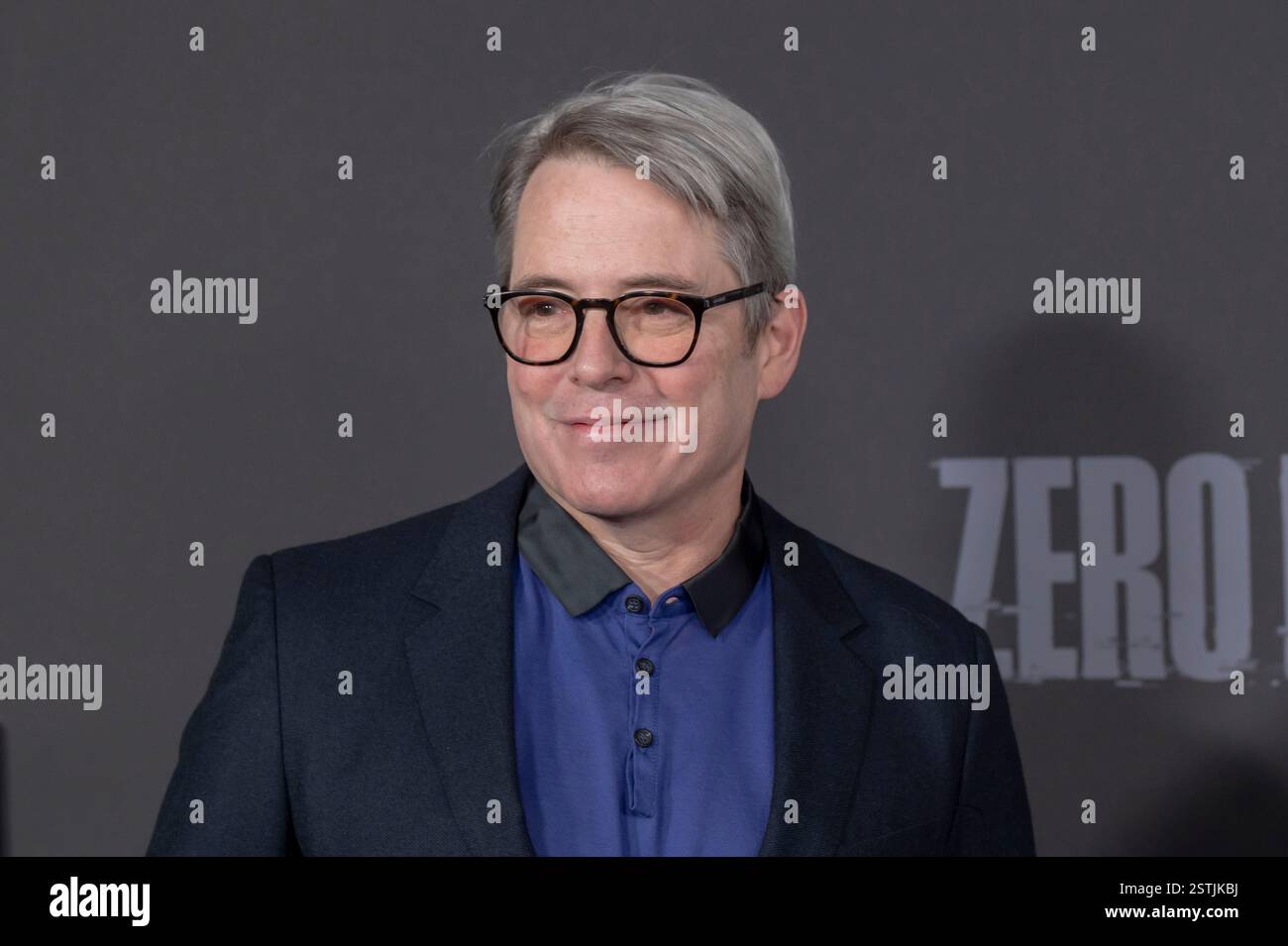 New York, United States. 18th Feb, 2025. Matthew Broderick attends ...