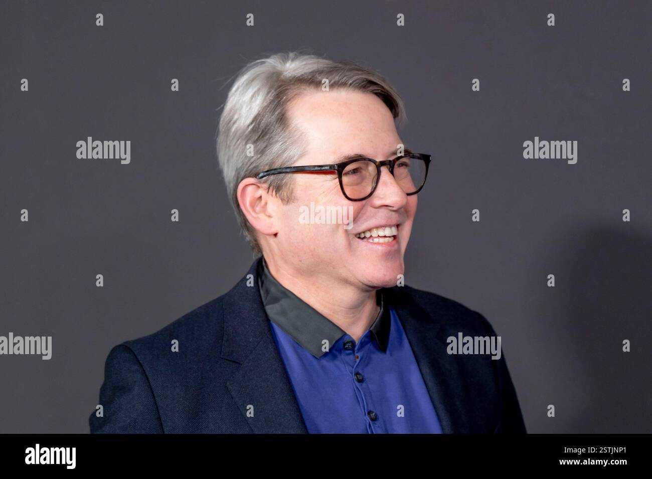 New York, United States. 18th Feb, 2025. Matthew Broderick attends ...