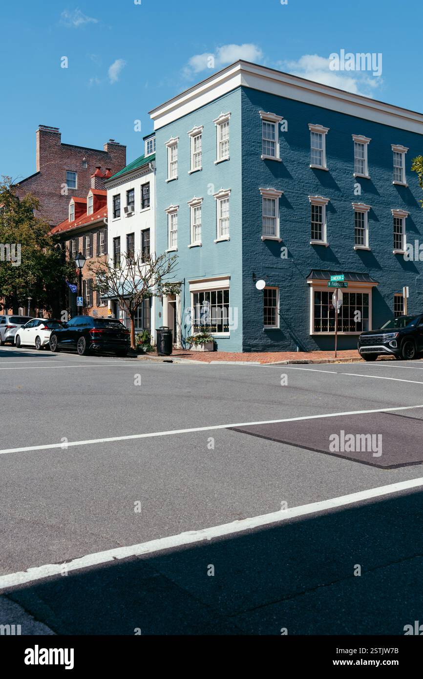 This charming street in Alexandria features well-preserved historic ...