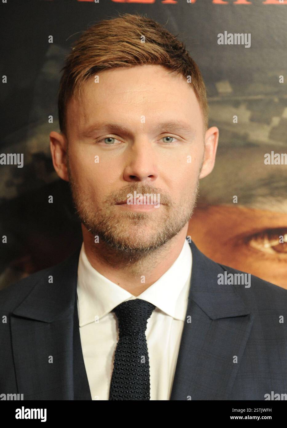 Scott Haze arriving at the premiere of 'Thank You For Your Service' at ...