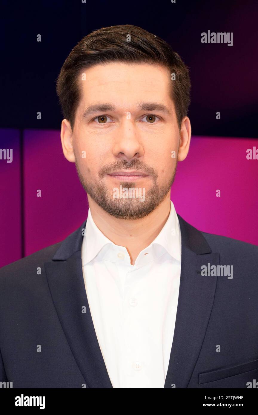 Vassili Golod in der ARD-Talkshow maischberger im Studio Berlin ...