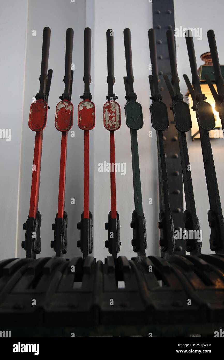 Railroad interlocking machines hi-res stock photography and images - Alamy