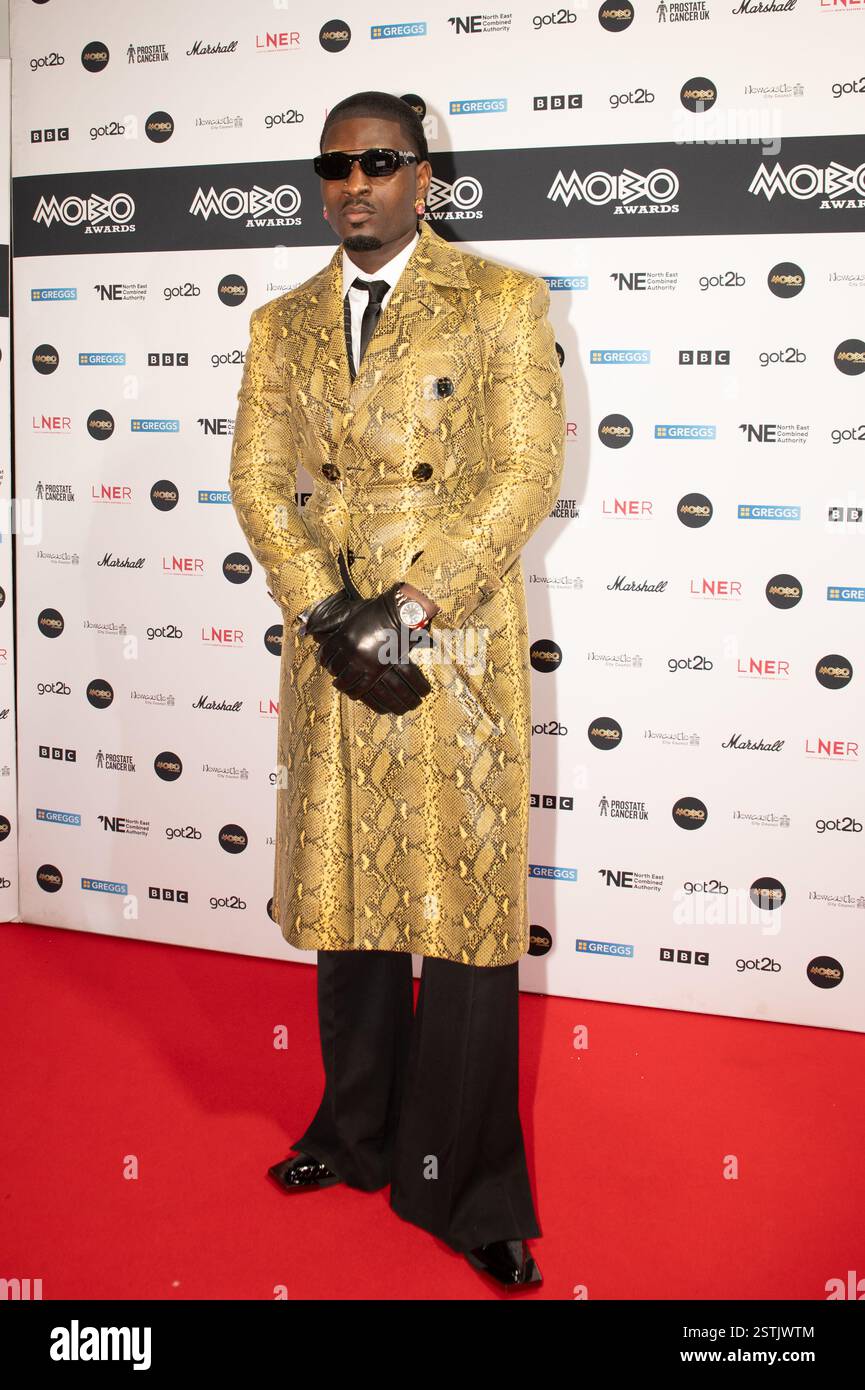 Newcastle, United Kingdom. 18th February 2025. Dami Hope on the red ...