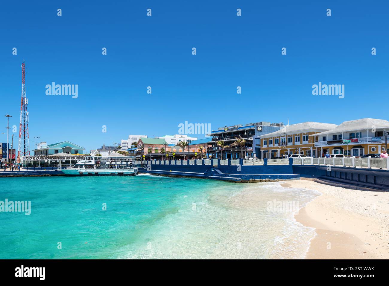 George Town, Grand Cayman Island - April 3, 2024: View of the Port of ...
