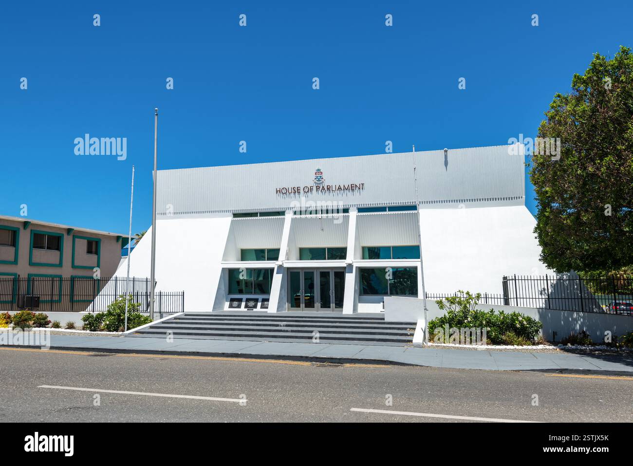 George Town, Grand Cayman Island - April 3, 2024: The House of ...