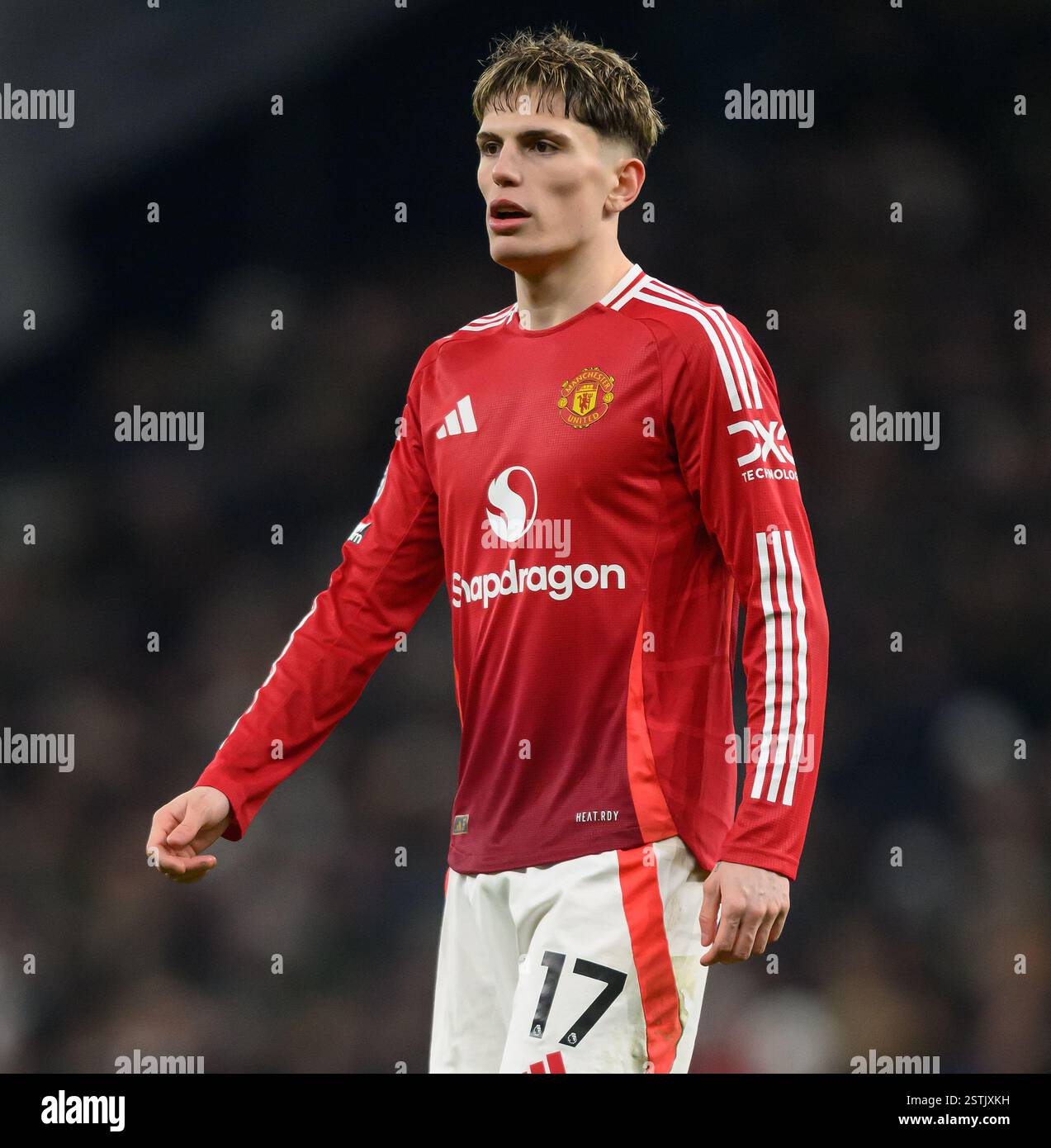 London, UK. 16th Feb, 2025. Tottenham Hotspur v Manchester United ...