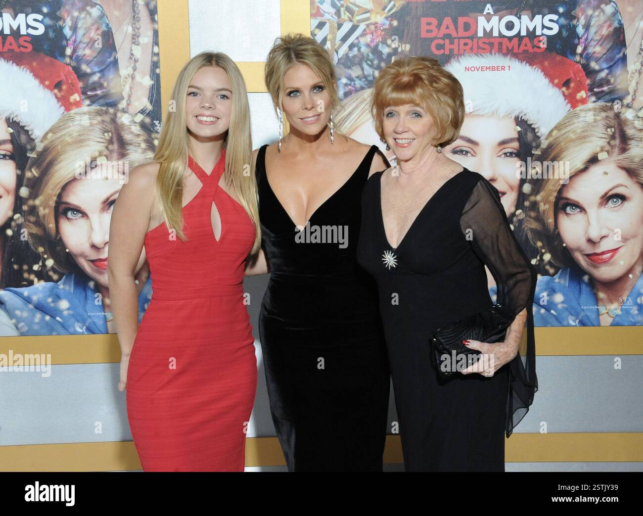 (L-R) Catherine Rose Young, Cheryl Hines and Rosemary Hines arriving at ...