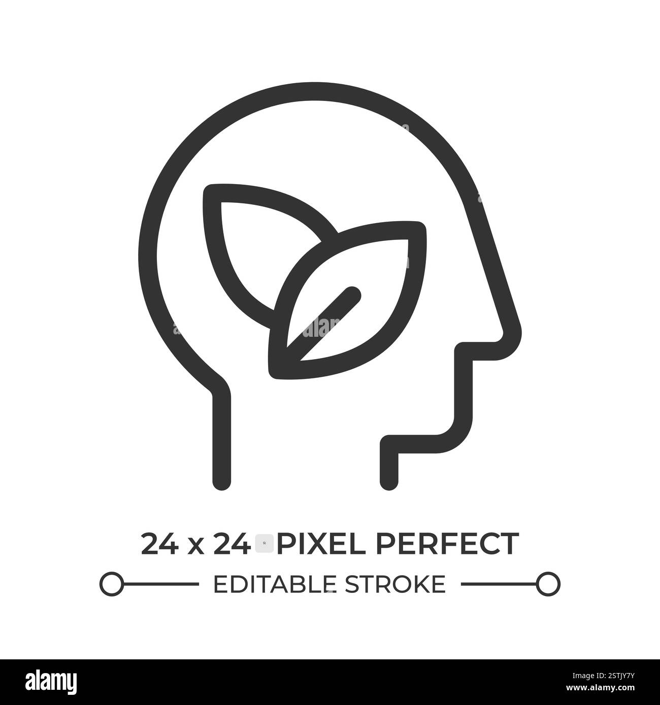 Think green line ui icon Stock Vector Image & Art - Alamy