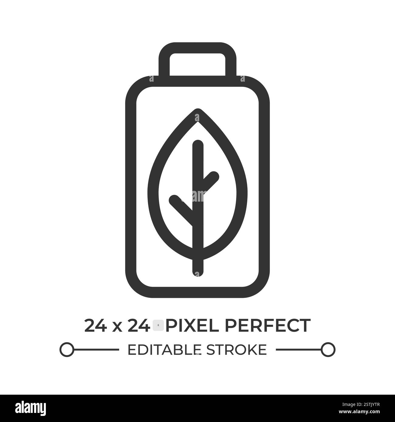 Eco friendly battery line ui icon Stock Vector Image & Art - Alamy