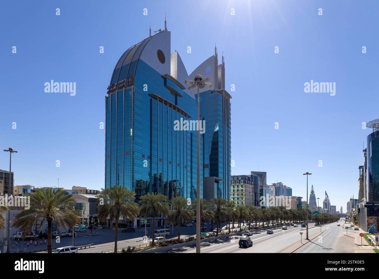 Riyadh, Saudi Arabia - March 01, 2024: Riyadh Olaya Street Buildings ...