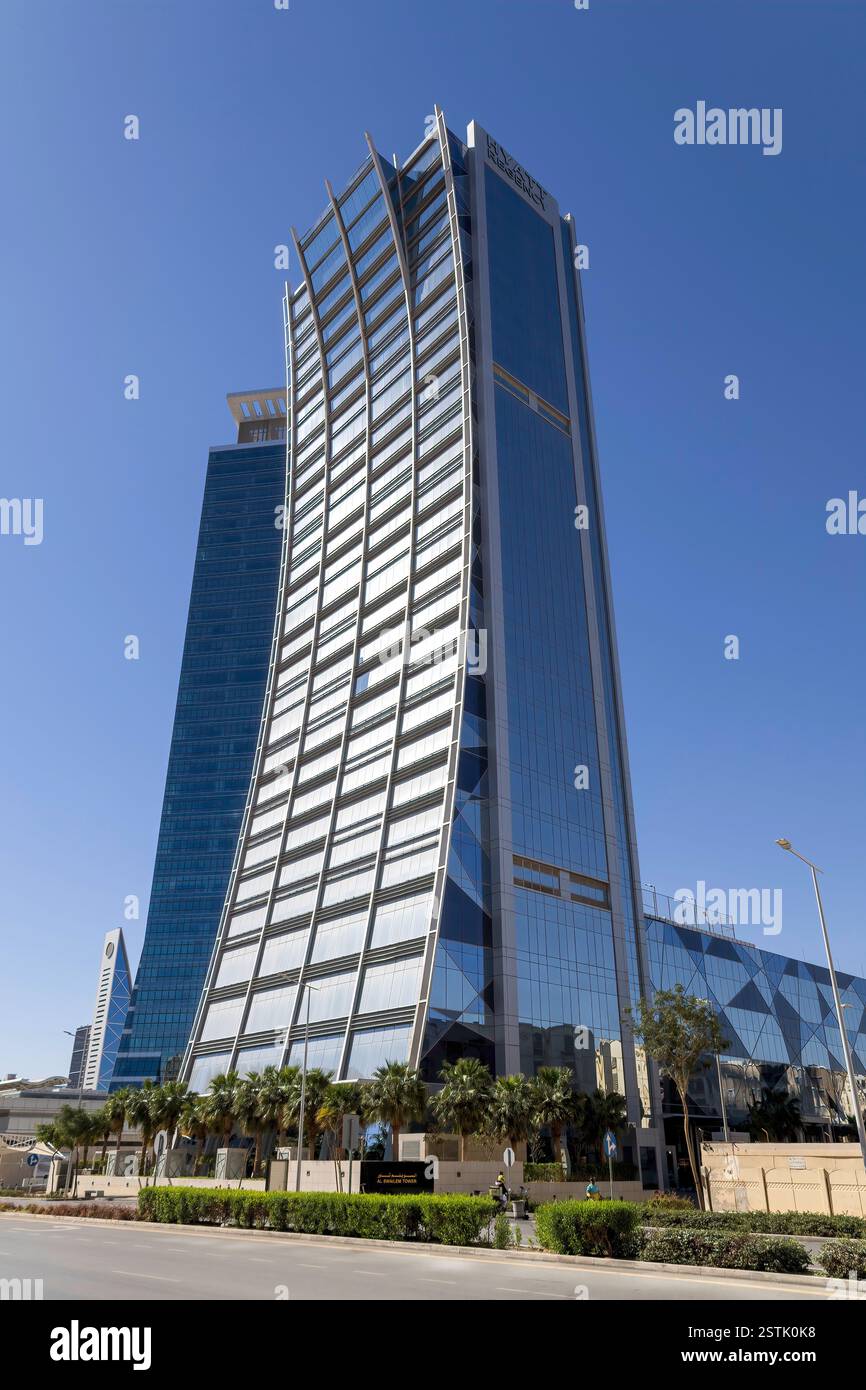 Riyadh City Capital of Saudi Arabia Skyline Olaya street day time Stock ...