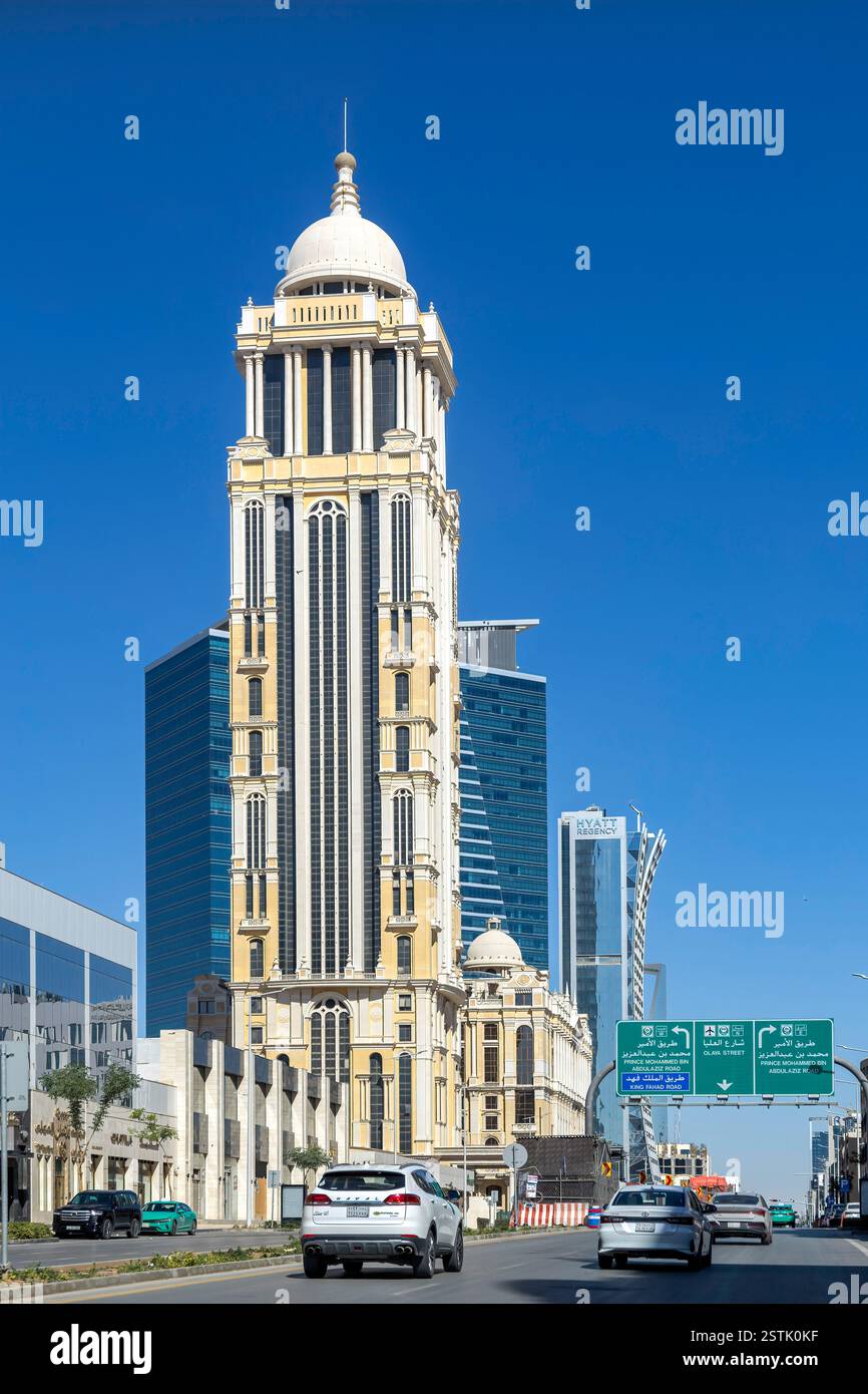Boudl Narcissus Classic Tower Hotel Olaya Street of Riyadh Stock Photo ...