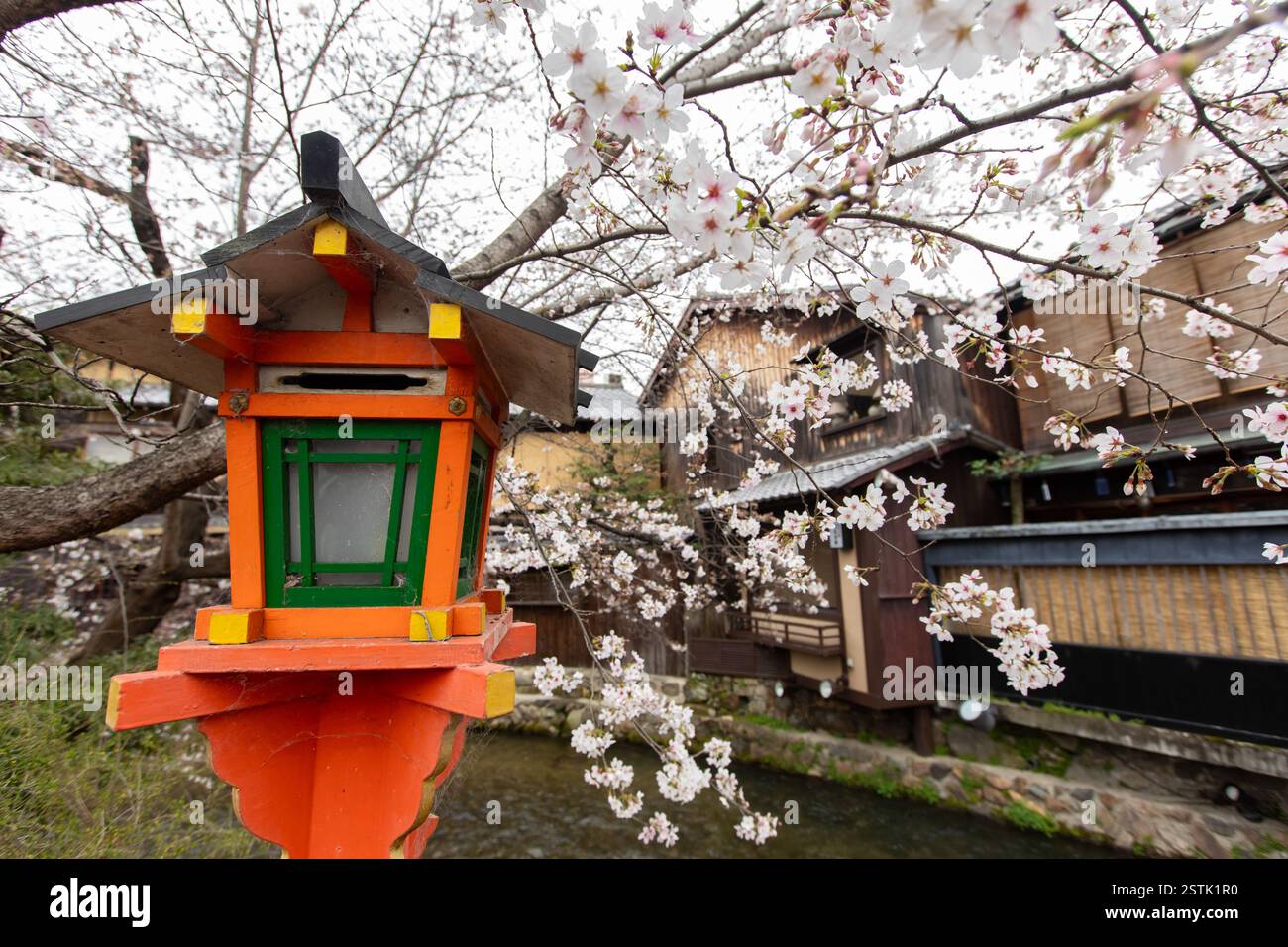Kyoto, Japan, 3-3-2024: traditional Gion geisha district, near ...