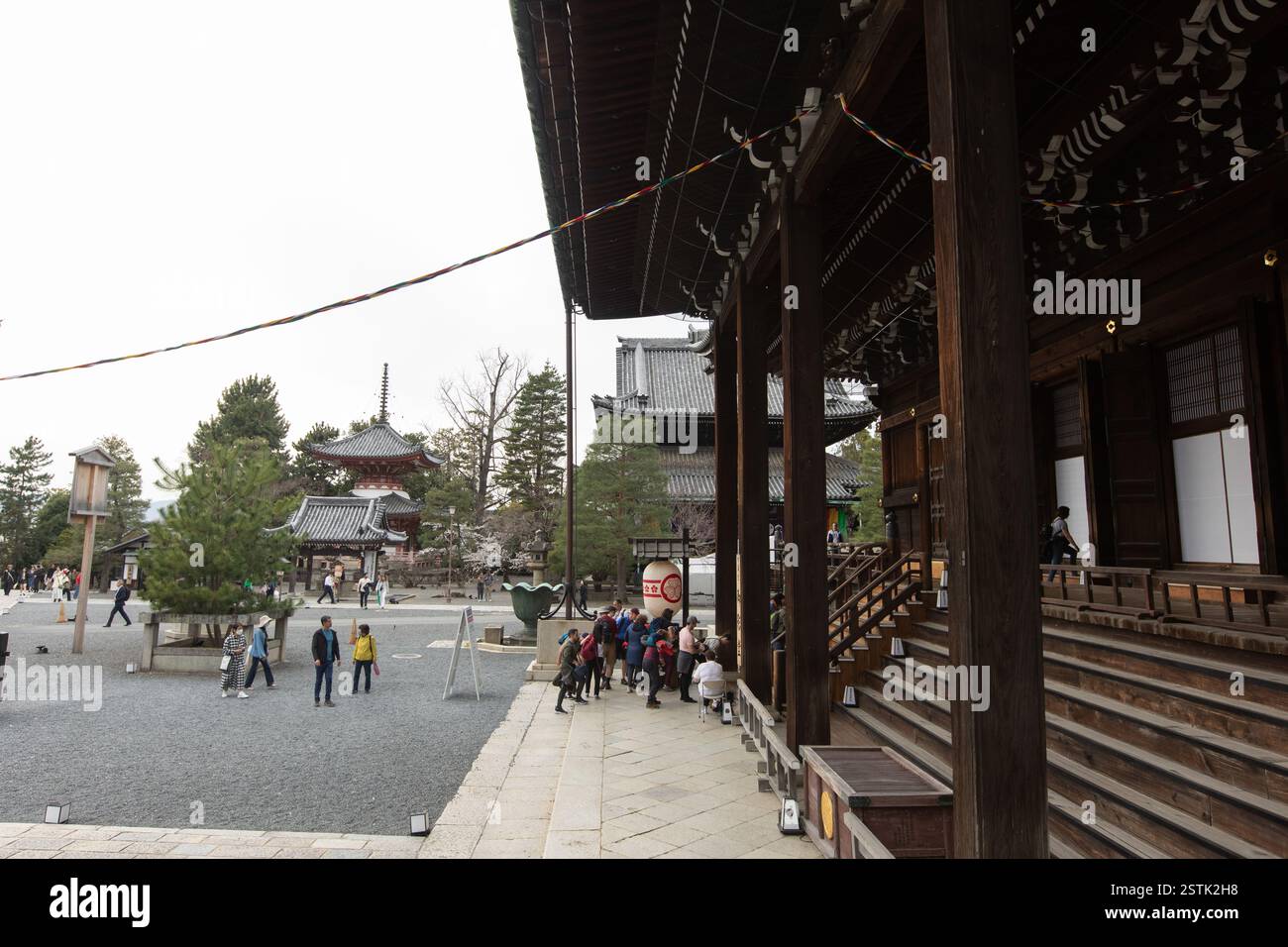 Kyoto, Japan, 3-3-2024: Chion-in temple near Maruyama Park during ...