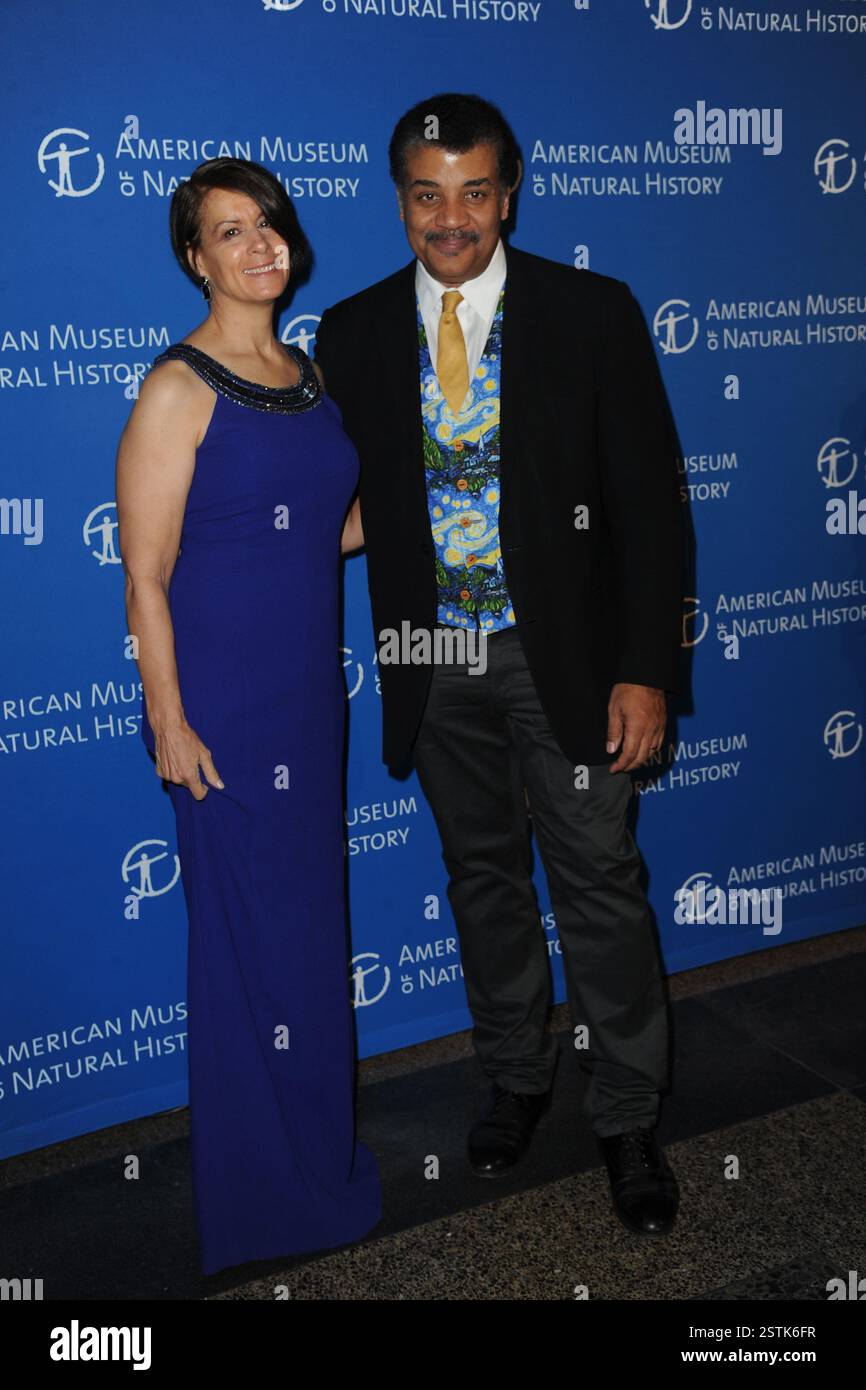 Alice Young and Neil deGrasse Tyson attending the American Museum Of ...