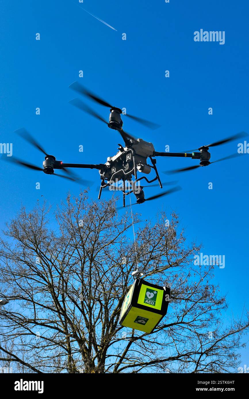 Presentation of drones DronySIT, air support of Health services, units ...