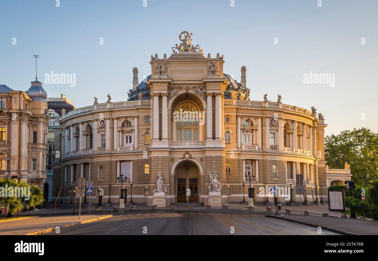 Odessa Opera House Stock Photo - Alamy