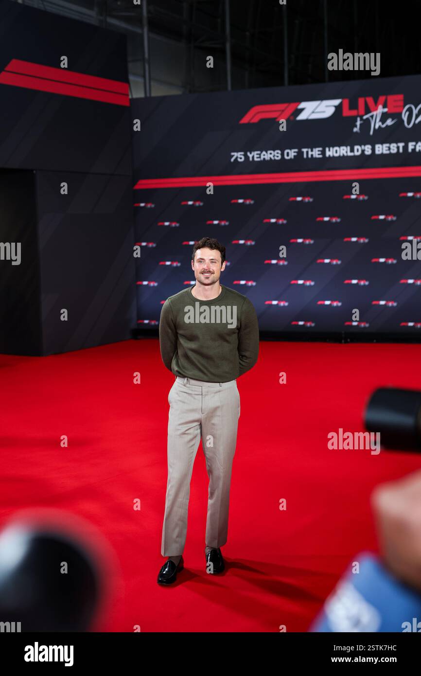 London, Emirats Arabes Unis. 18th Feb, 2025. EFRON Dylan during the F1 ...