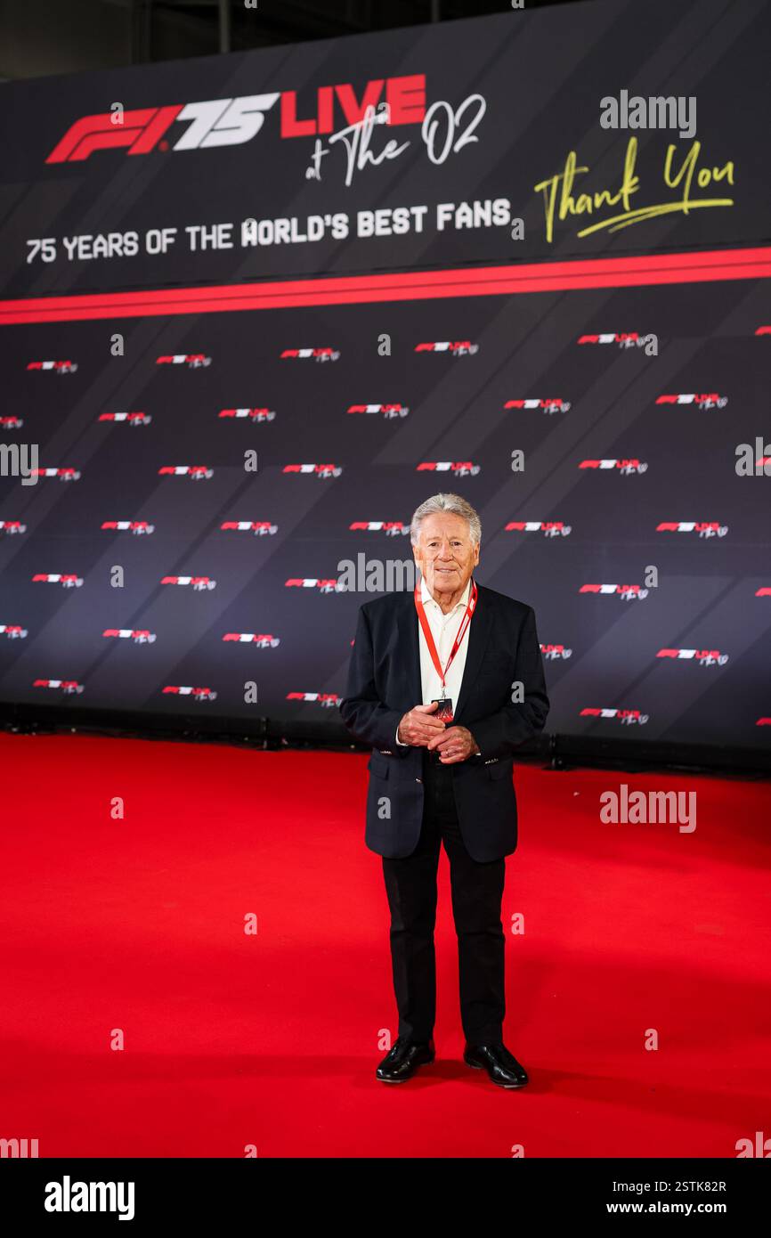London, United Kingdom, February 18, 2025, ANDRETTI Mario, during the ...