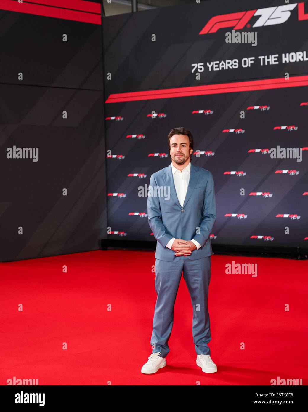 London, Emirats Arabes Unis. 18th Feb, 2025. ALONSO Fernando (spa ...