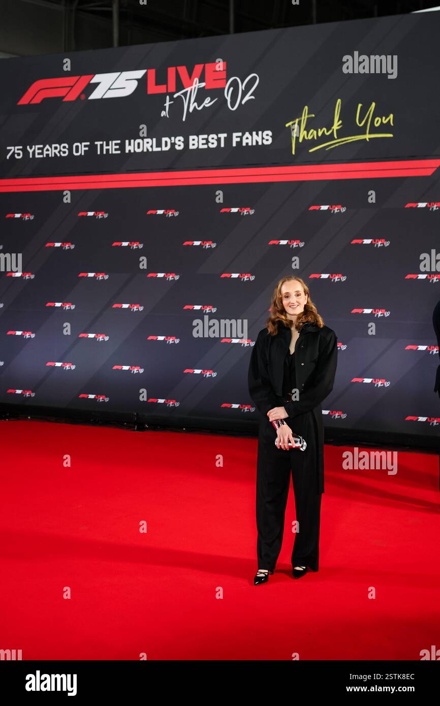 London, United Kingdom, February 18, 2025, WEUG Maya, Scuderie Ferrari ...