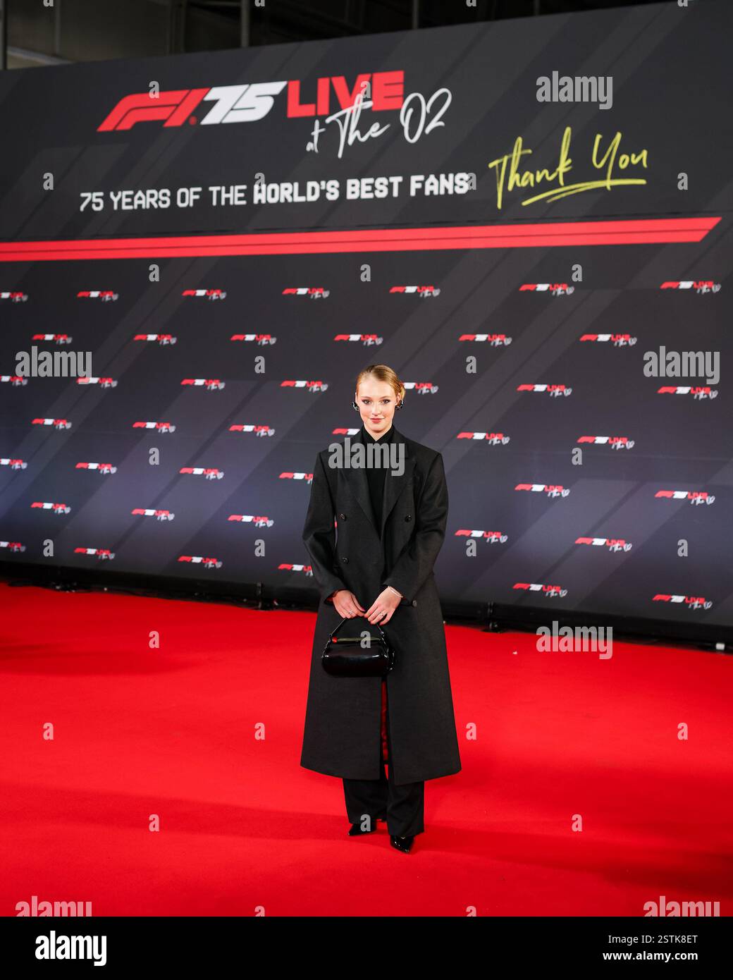 London, United Kingdom, February 18, 2025, NOBELS Aurelia, F1Academy ...