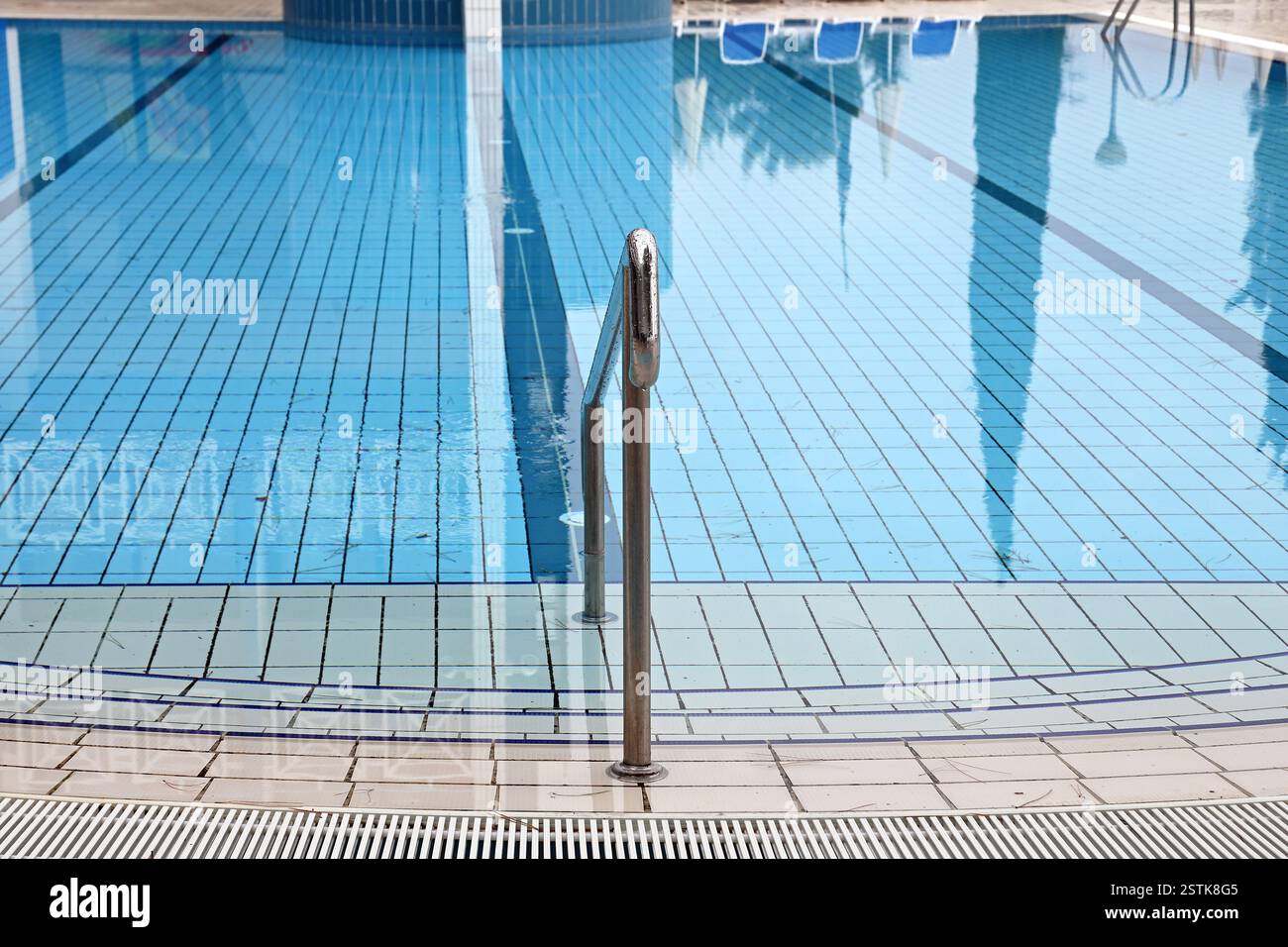 Calm Swimming Pool Stock Photo - Alamy