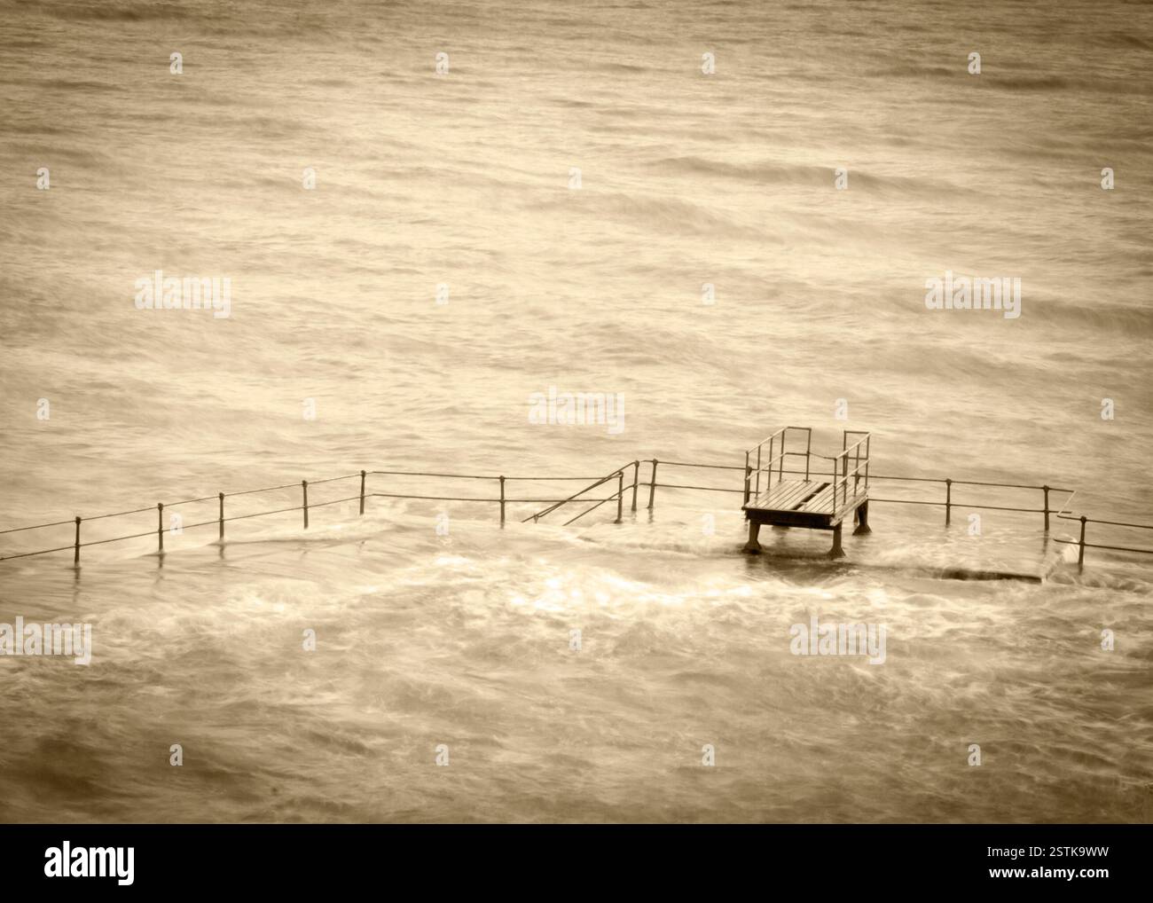 Natural Pool in Guernsey, Channel Islands Stock Photo - Alamy