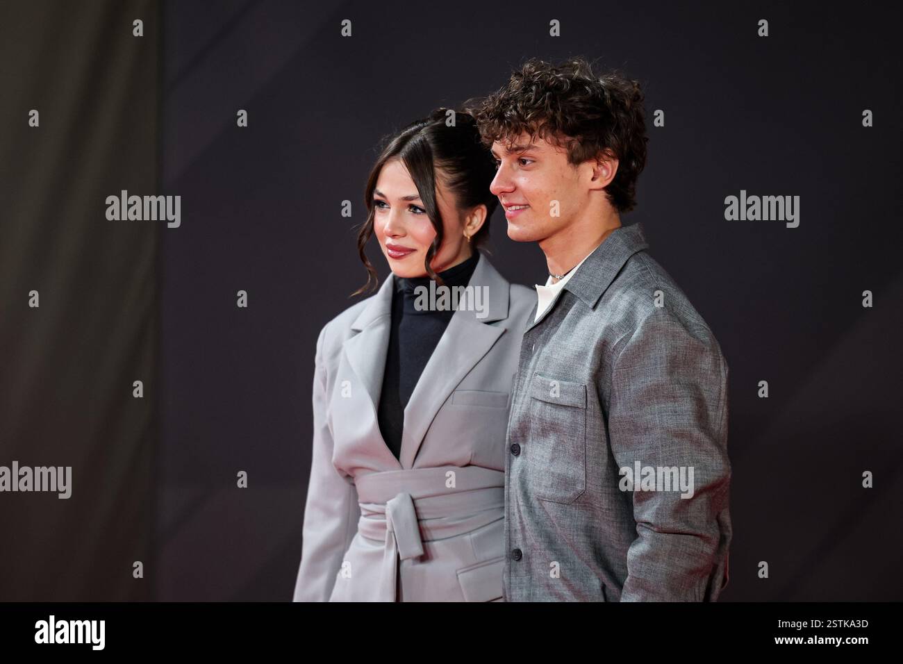 London, United Kingdom, February 18, 2025, KIMI ANTONELLI Andrea (ita), Mercedes AMG F1 Team W16 ...