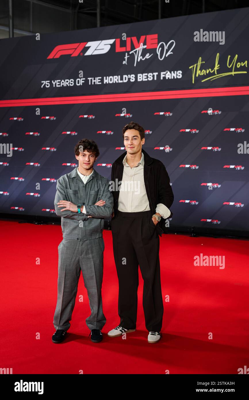 London, United Kingdom, February 18, 2025, KIMI ANTONELLI Andrea (ita ...