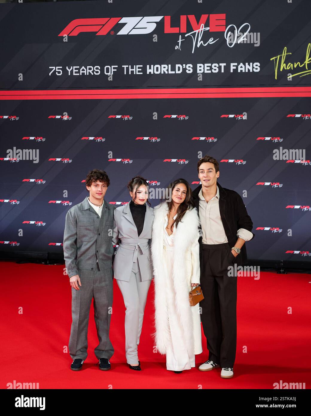 London, United Kingdom, February 18, 2025, KIMI ANTONELLI Andrea (ita ...