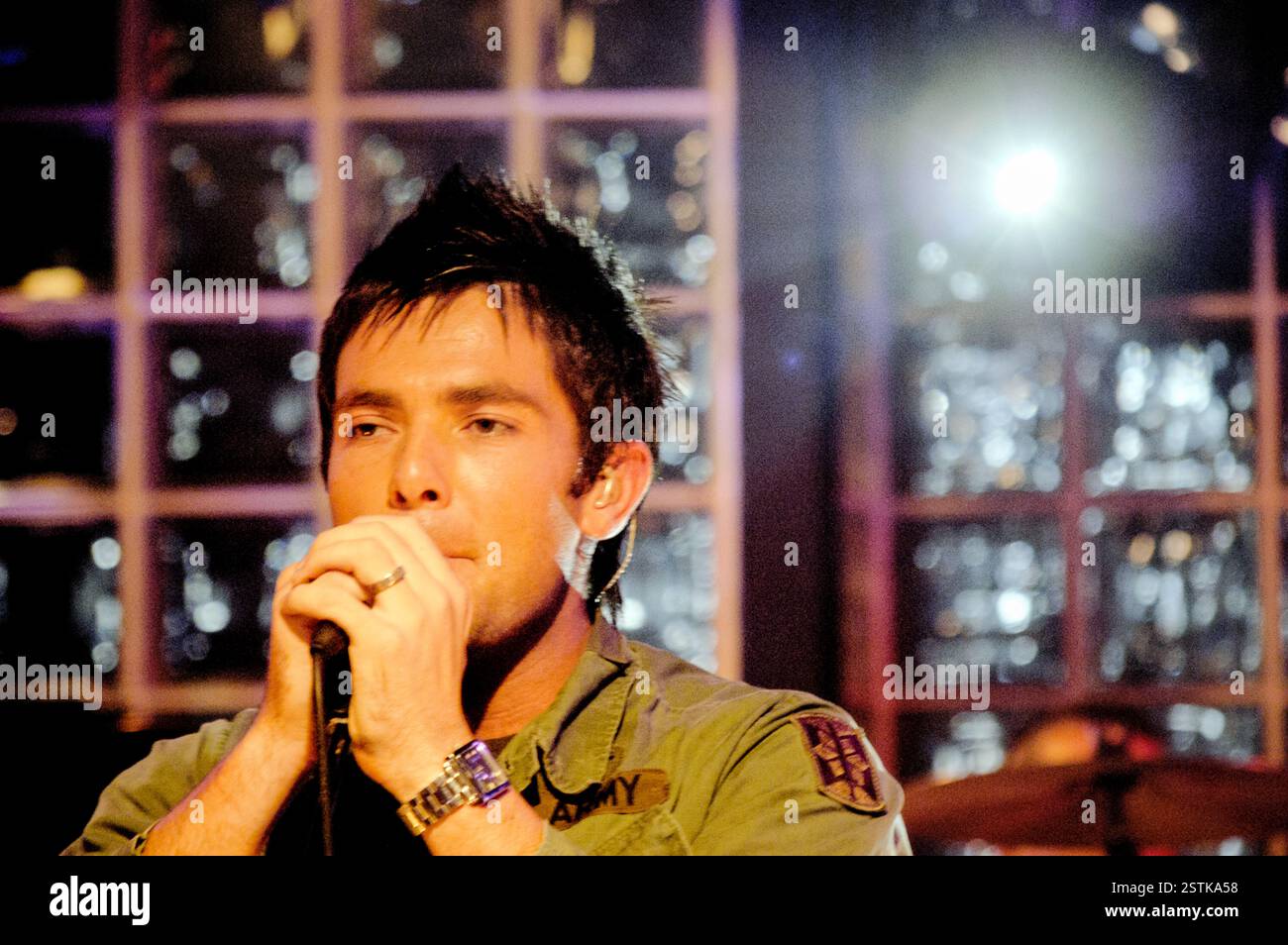 Mark Barry from the British band BBMak at the popfactory music tv show ...