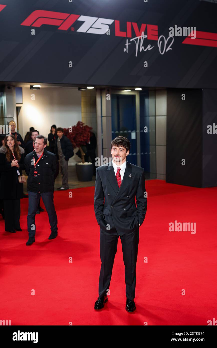 London, United Kingdom, February 18, 2025, LECLERC Charles (mco ...