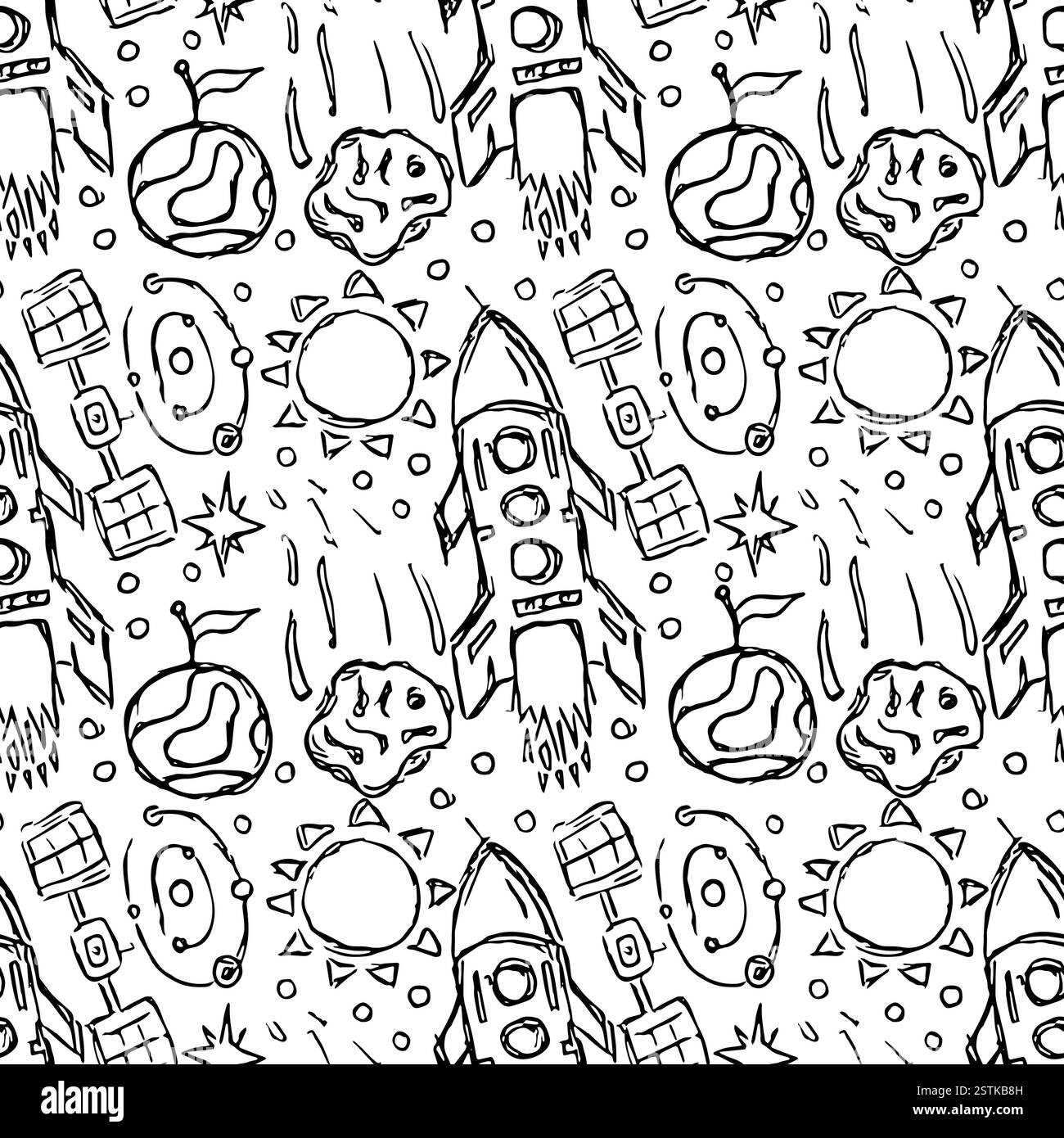 Astronomy sketch Black and White Stock Photos & Images - Alamy