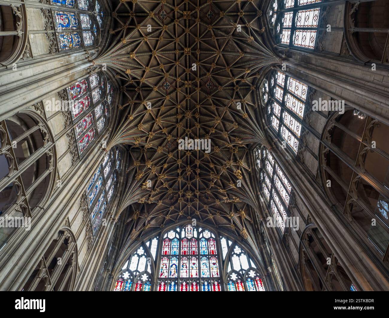 Fan Vaulting, Fan Vault, Gothic, Gloucester Cathedral, Gloucester ...