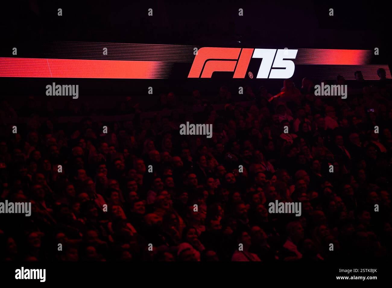 London, United Kingdom, February 18, 2025, The crowd during the F1 75 ...