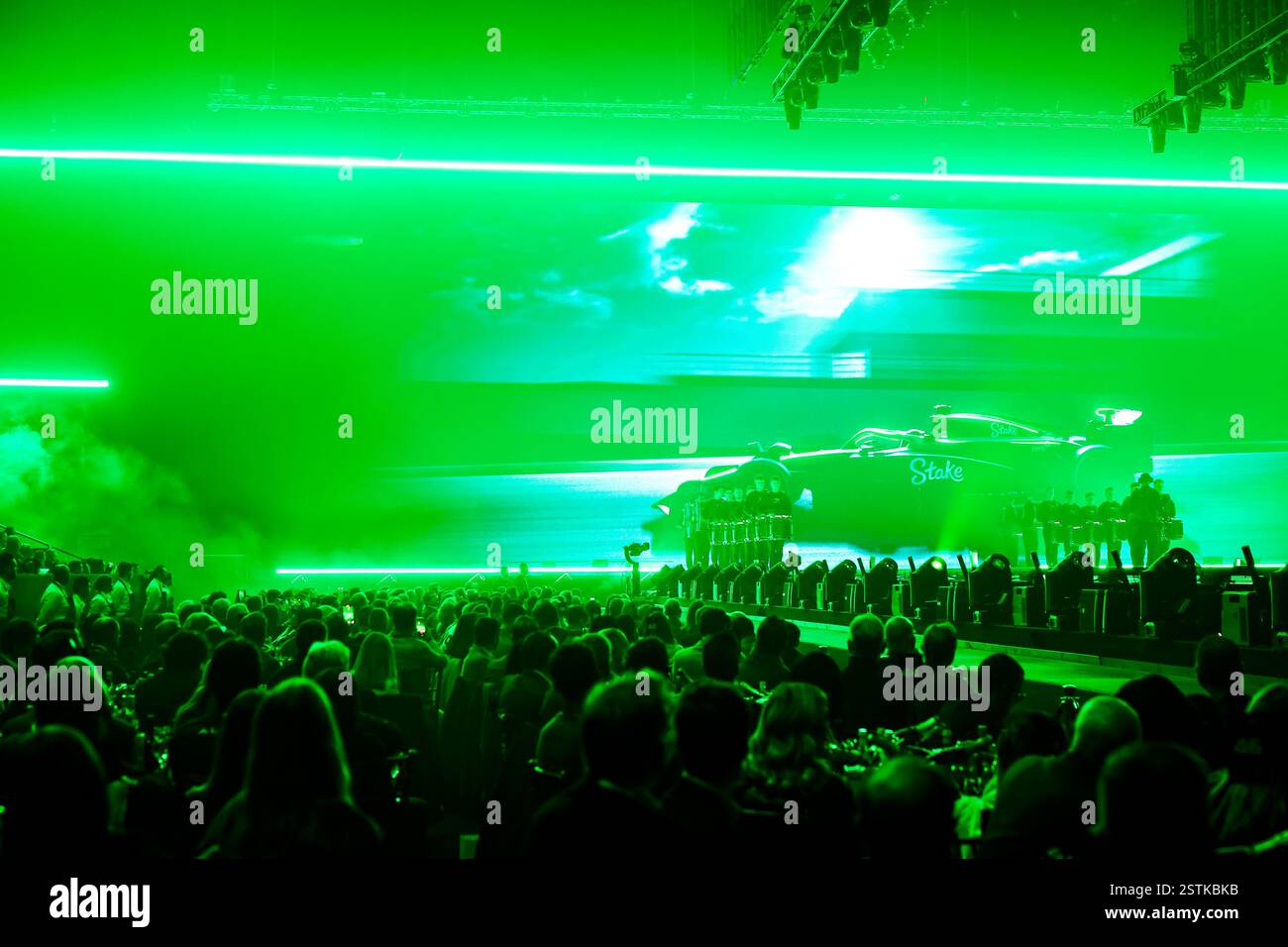 London, United Kingdom, February 18, 2025, Stake F1 Team Kick Sauber ...