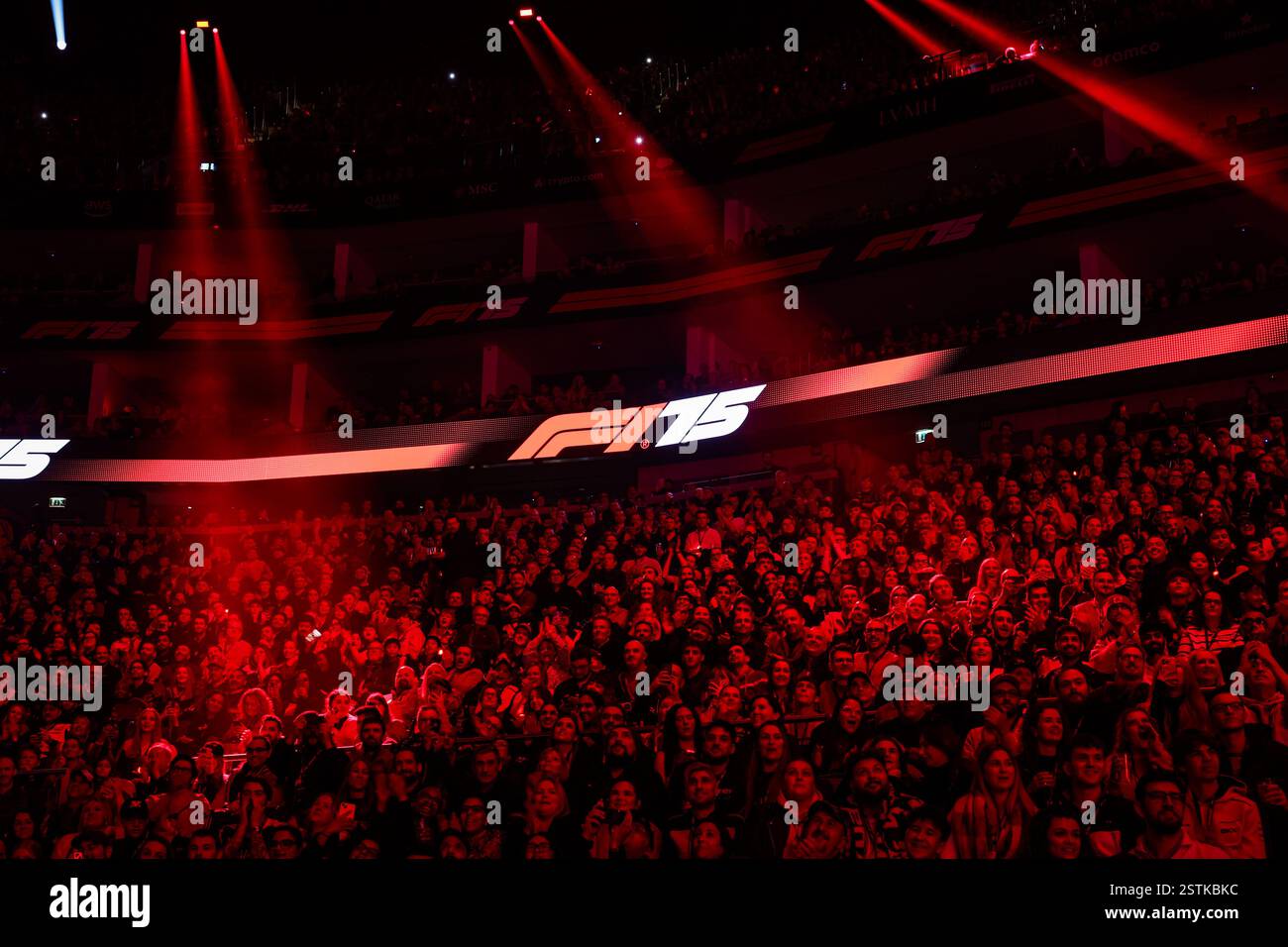 London, United Kingdom, February 18, 2025, The crowd during the F1 75 ...