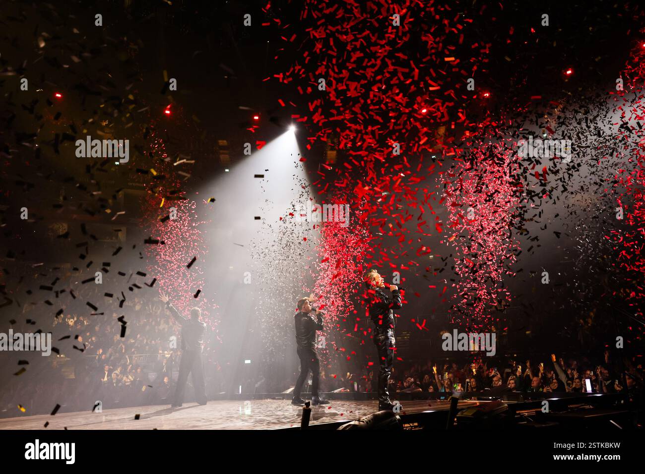 London, United Kingdom, February 18, 2025, Take That band composed of ...