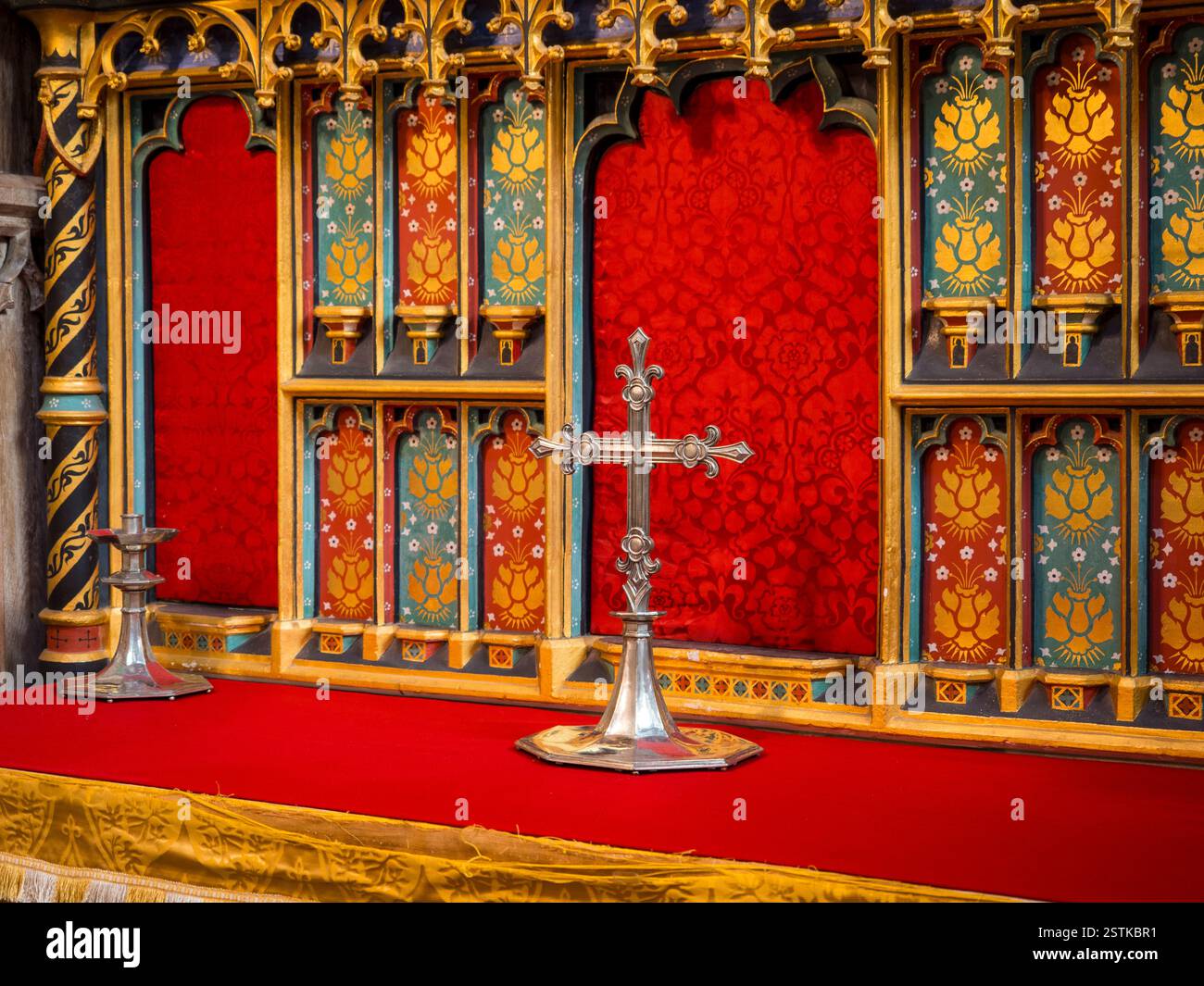 Cross, St Johns the Baptist Chapel, Gloucester Cathedral, Gloucester ...