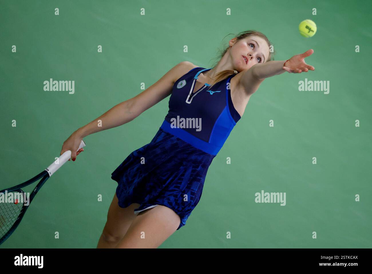 Czech-born tennis player Linda Klimovicova representing Poland in ...