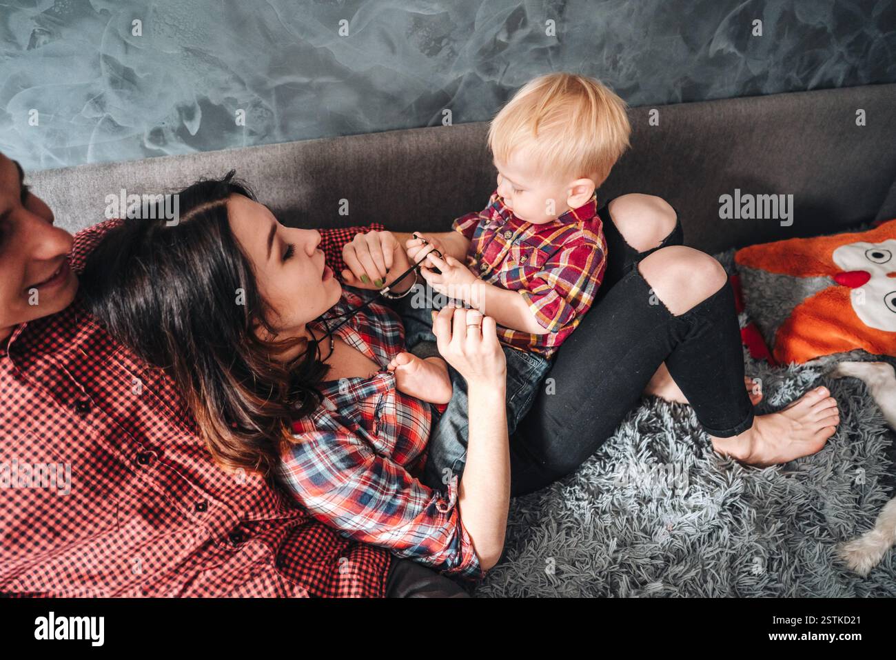Happy dad son relax hi-res stock photography and images - Alamy
