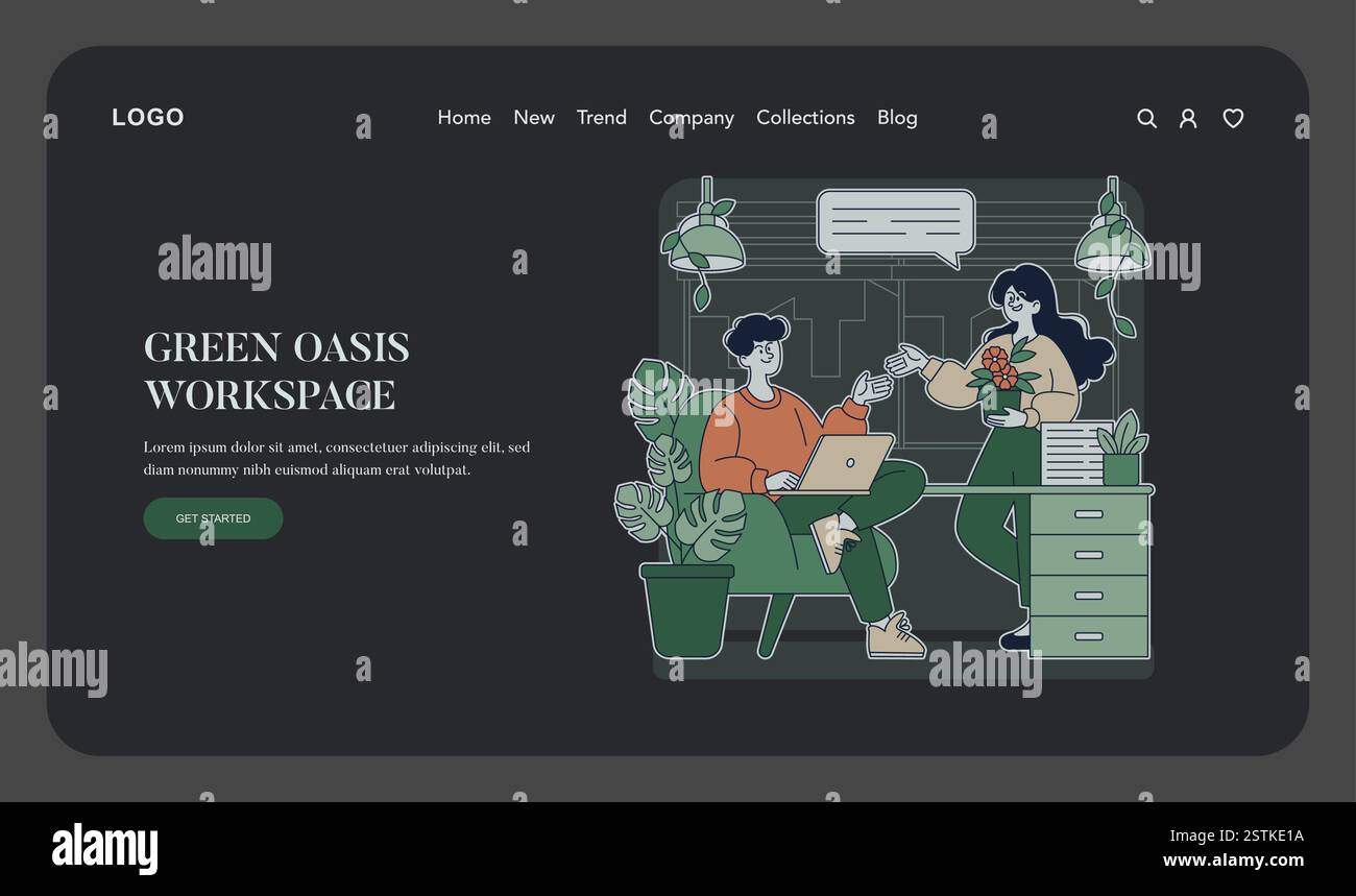 Harmonious setting Stock Vector Images - Alamy