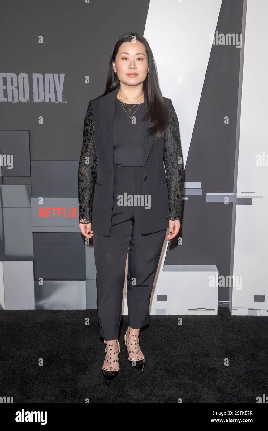New York, New York, USA. 18th Feb, 2025. (new) netflix's "zero day" world premiere. February 18 ...