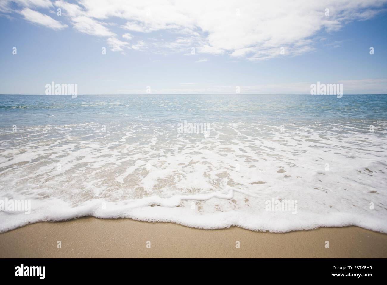 Waves wash ashore Madaket Beach Stock Photo - Alamy