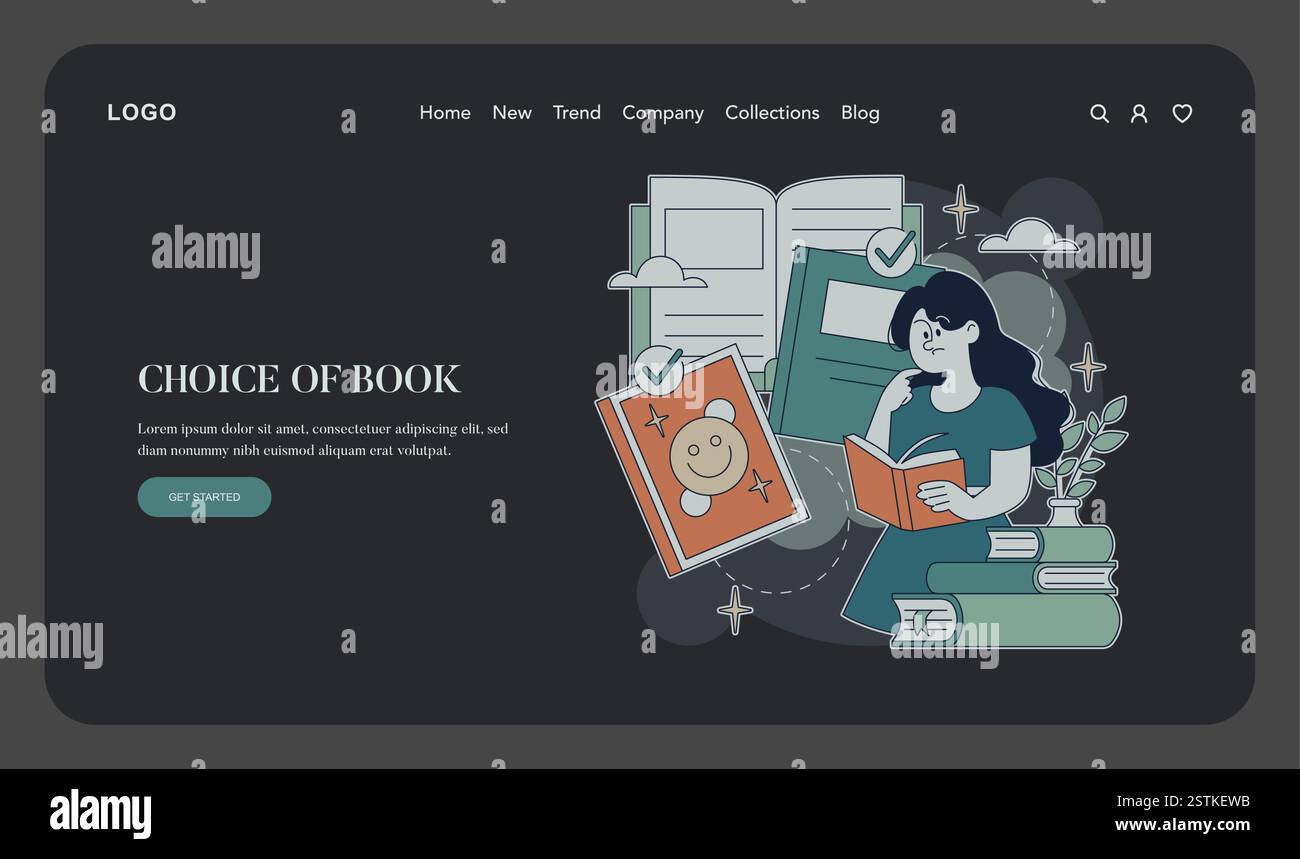 World Book Day illustration. Celebrating the joy of reading and the ...